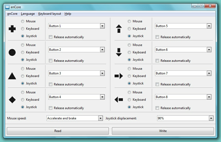 Using the enCore switch interface with Ensemble – Ensemble Support